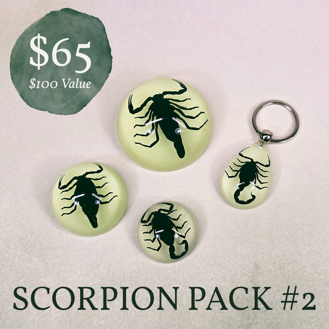 Resin Scorpion Pack #2 ($100 Value)