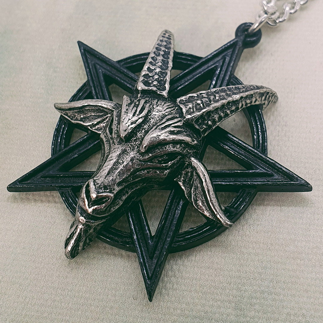 Baphomet Pendant Necklace by Alchemy Gothic