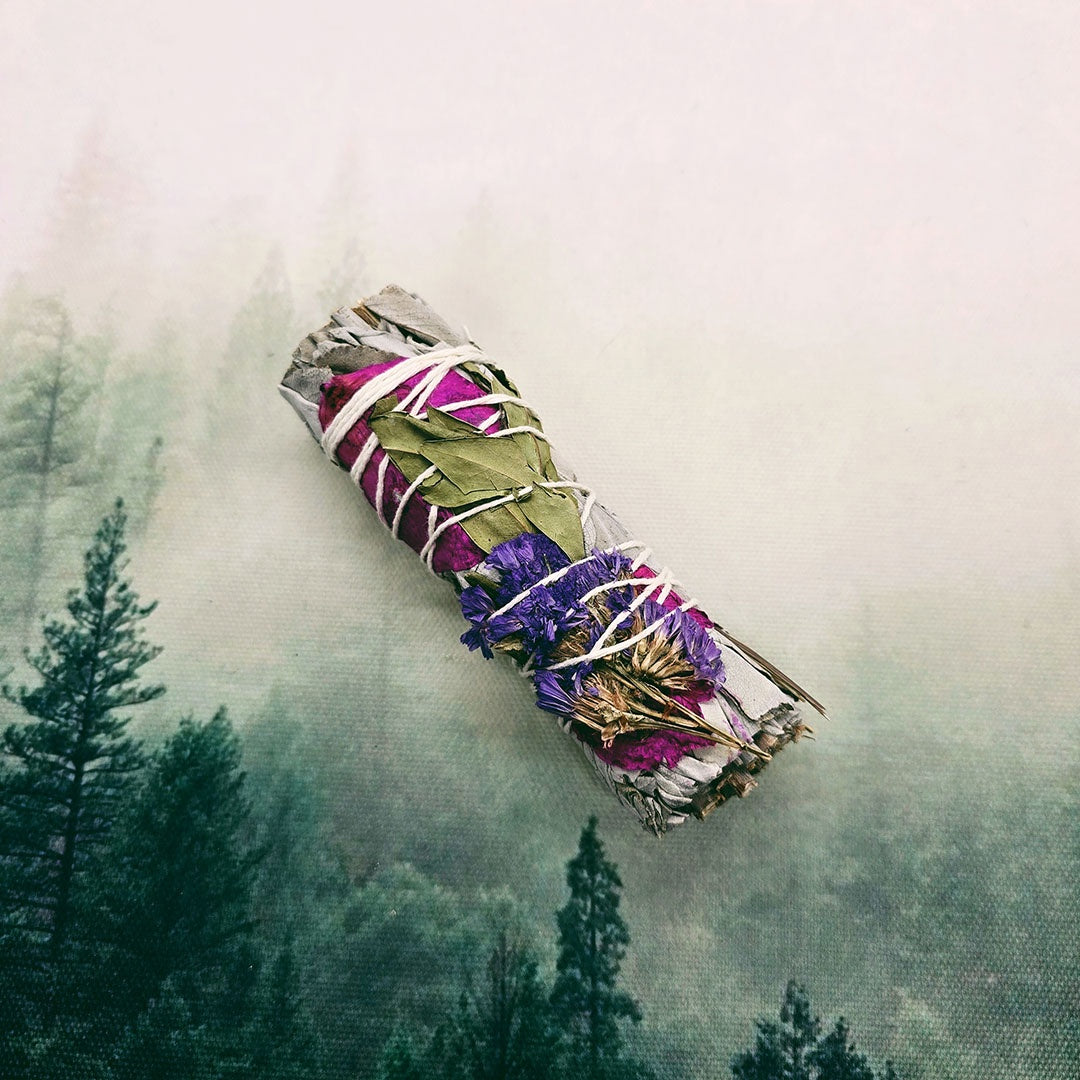 Meadow Fresh Sage Smoke Cleansing Wand