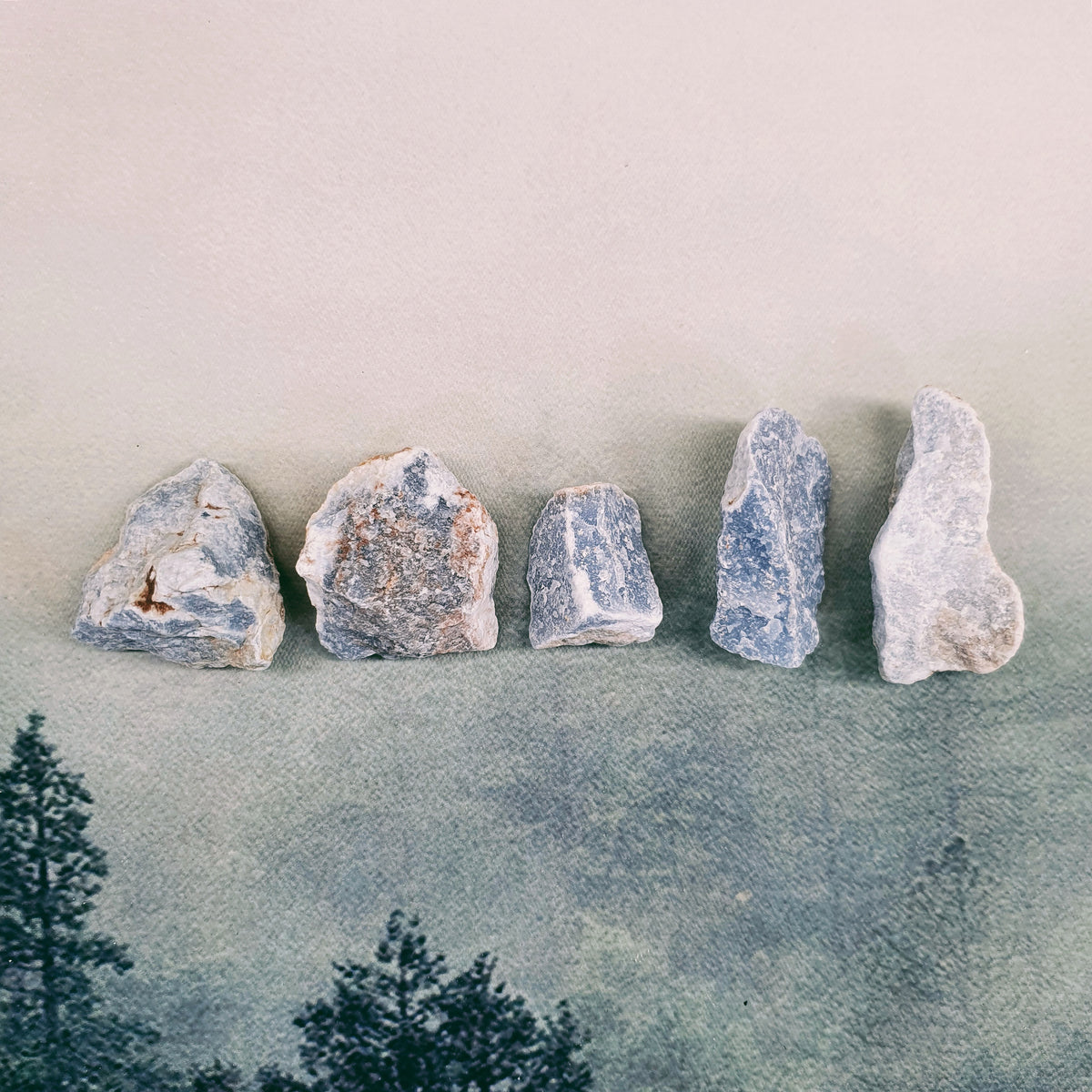 Raw Angelite Crystal Chunk