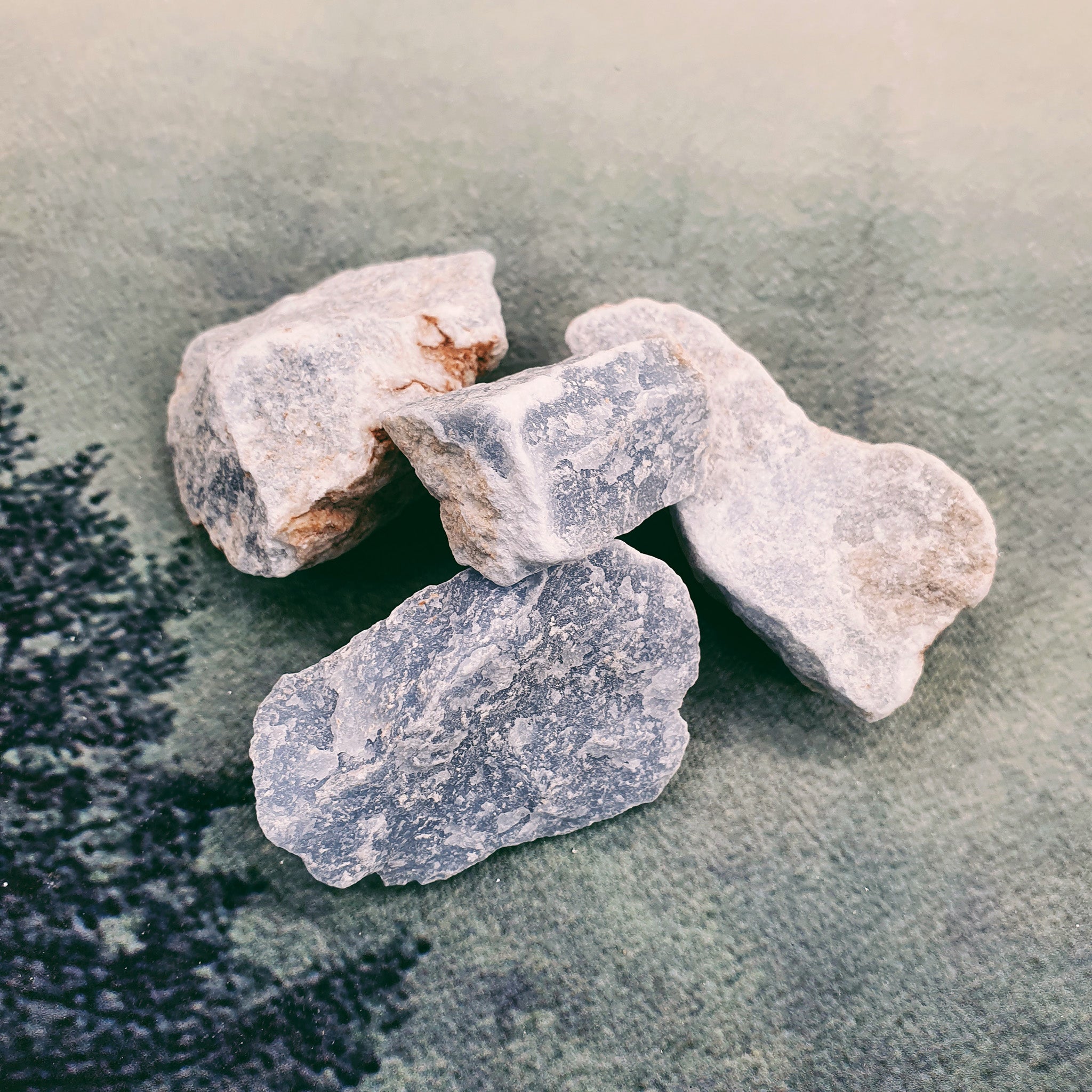 Raw Angelite Crystal Chunk