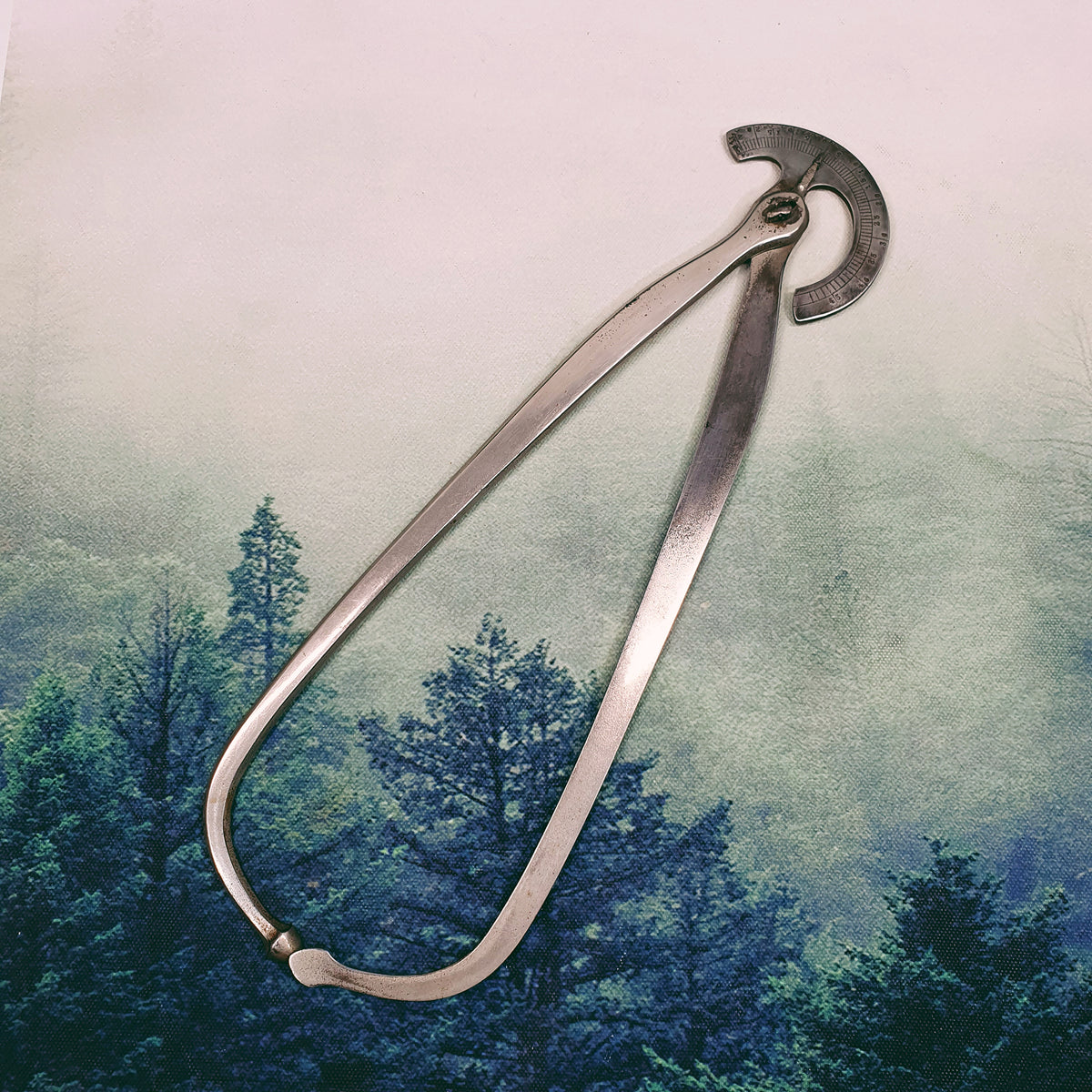 Vintage Stainless Steel Obstetric Pelvimeter