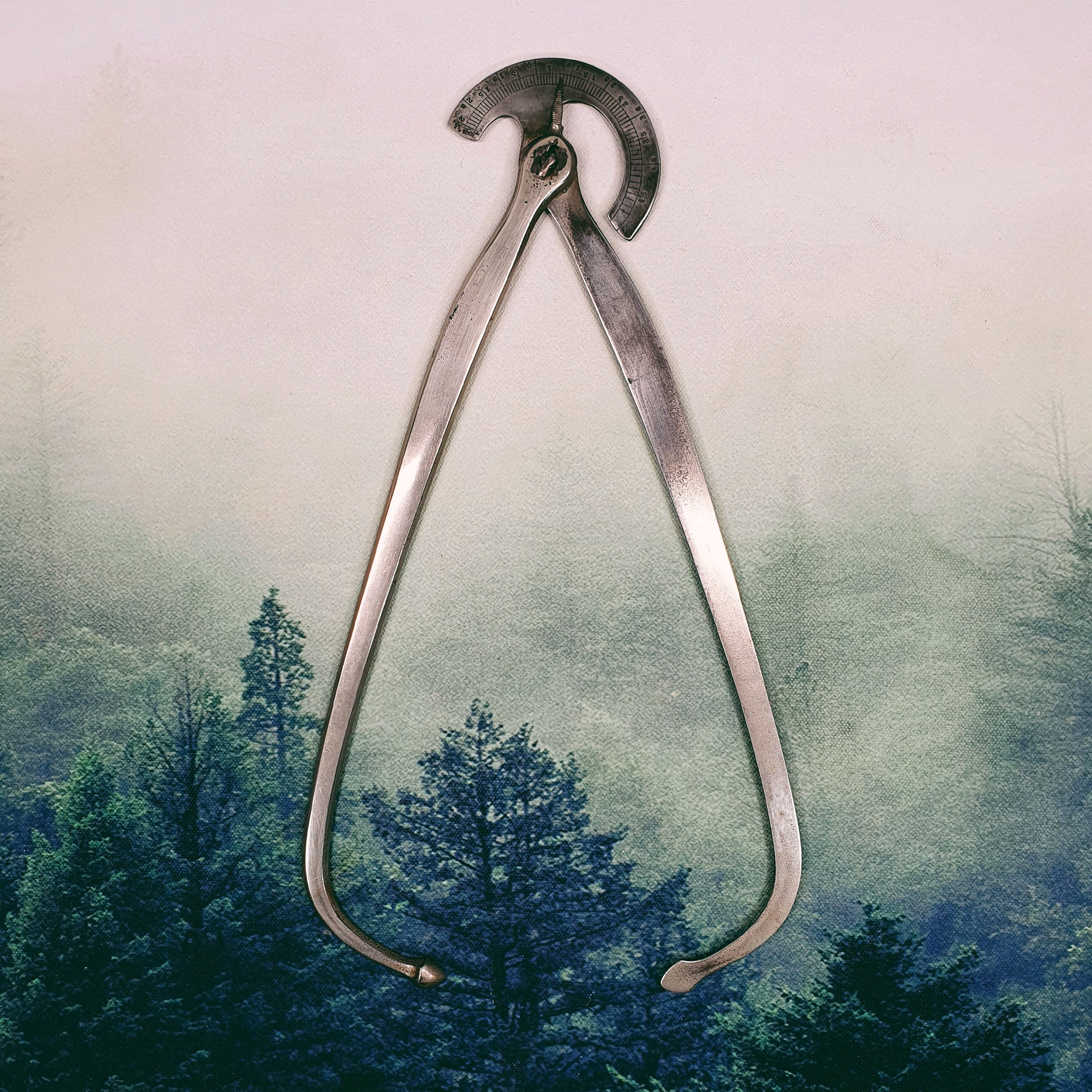 Vintage Stainless Steel Obstetric Pelvimeter