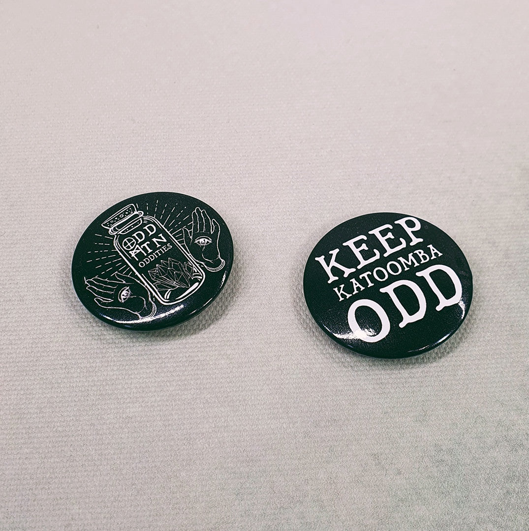 Odd Mountain 32mm Button Badge